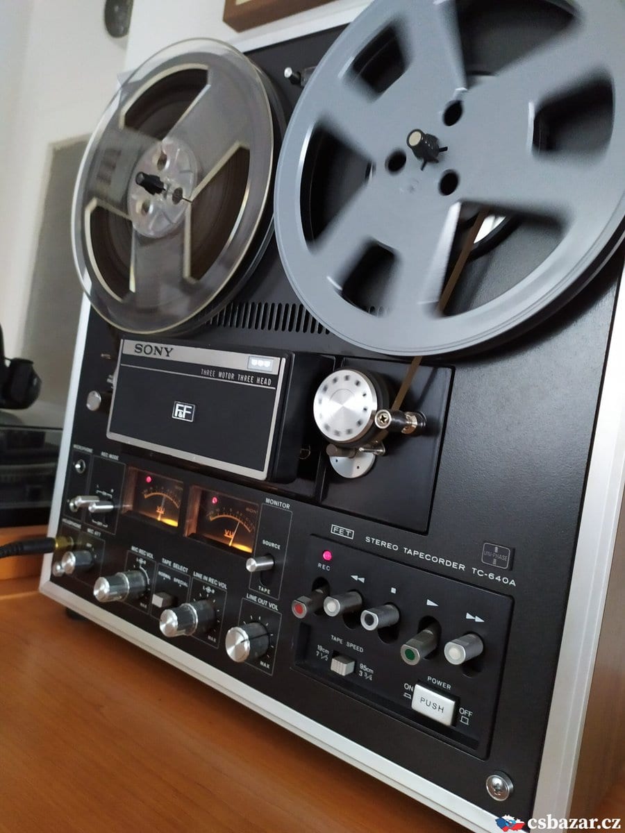 SONY TC-640, 3 hlavy, 3 motory, – Inzerce Český Bazar